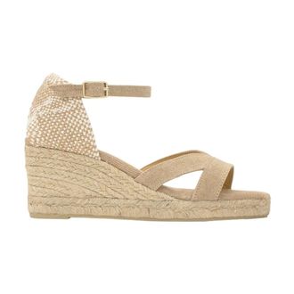 Castaner Femme, Chaussures, Beige, Taille: 36 EU Carina Wedge Espadrille