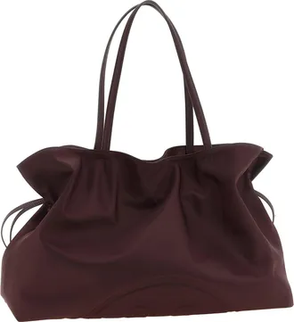 Tory Burch Ella Nylon Shoulder Bag - Burgundy