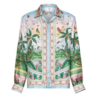 Casablanca Herren, Shirts, Mehrfarbig, LGr&ouml;&szlig;e