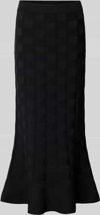 HUGO BOSS Enganliegender Midi-Rock aus Viskose-Mix Modell Foppy