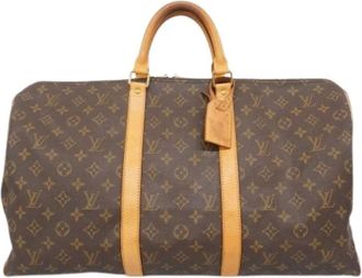 Louis Vuitton unisex, Pre-owned, Brun, Taille: ONE Size Sac Week-end Vintage Pre-owned