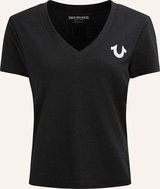 True Religion T-Shirt schwarz