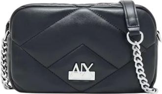 A|X Armani Exchange Sac bandouli&egrave;re matelass&eacute; - Femme - Sacs - Noir - Taille: ONE Size