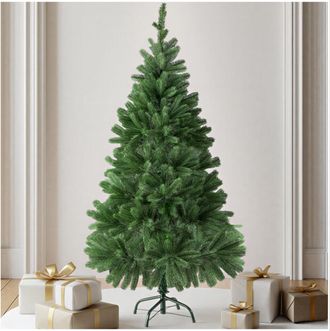 TecTake Christbaum realistischer und naturgetreuer Weihnachtsbaum k&uuml;nstlich, Tannenbaum, Deko, Christmas Tree - Kunstbaum mit St&auml;nder - 140 cm, 470 Spitzen un