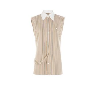 Courr&egrave;ges Chemise ray&eacute;es