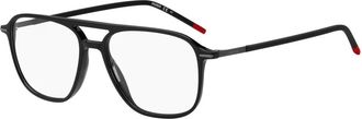 HUGO BOSS unisex, Accessoires, Noir, Taille: 53 MM Montures de lunettes