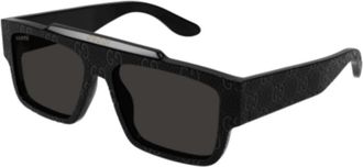 Gucci Square Sonnenbrillen - - Accessories - unisex - Schwarzk - 56 MM
