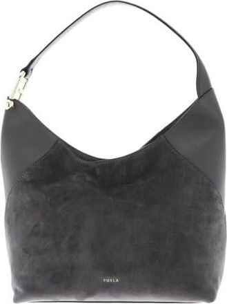 Furla Cuir sac &agrave; &eacute;paule Lara Hobo Bag Toni Urban Gray gris fonc&eacute;