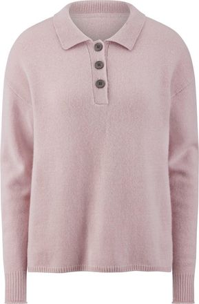Peter Hahn Polo-Pullover Peter Hahn ros&eacute;