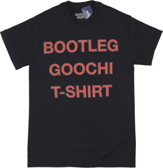 Market Schwarzes Bootleg Tee mit Siebdruck - - Tops - Herren - Schwarzk - S