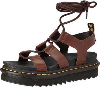 Dr. Martens DR MARTENS Femme Nartilla Boots, Brun Fonc&eacute; Nouvelle Illusion Grasse, 36 EU