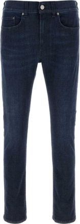 Pantaloni Torino Homme, Jeans, Bleu, Taille: W38 Jeans Slim-fit