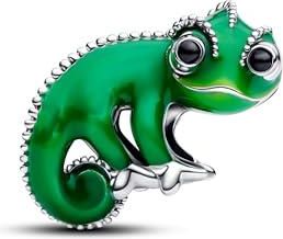 Pandora Disney Raiponce Pascal 793983C01 Breloque en argent sterling avec cristaux artificiels qui changent de couleur