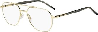 HUGO BOSS Homme, Accessoires, Jaune, Taille: 55 MM HG 1354 Round Optical Frame