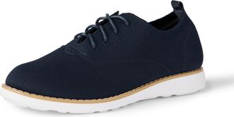 Amazon Essentials Damen Elegante Strick-Oxford-Sneaker, Marineblau, 38.5 EU