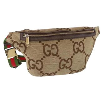 Gucci Pre-owned Vintage GG Canvas Body Bag - - Pre-owned - Damen - Beige - ONE SIZE