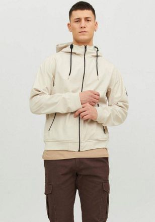 Jack & Jones Softshelljacke JJEBASIC mit wasserabweisender Funktion Kunstfaser, regular fit
