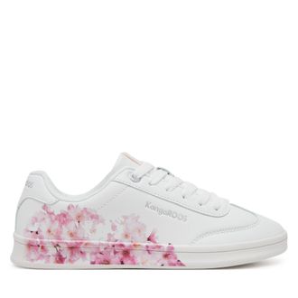 Kangaroos Sneakers KangaRoos K-Ten Flowers 30187 000 0054 Wei&szlig;