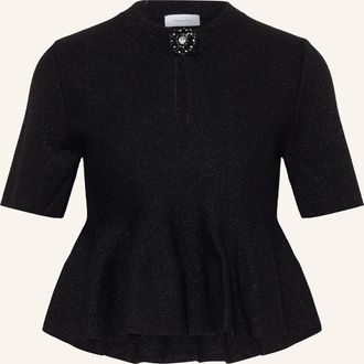 Darling Harbour Darling Harbour Strickshirt Mit Glitzergarn schwarz