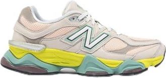 New Balance Chaussure Lifestyle - Leather Mesh, Gcb Moonbeam Gris citron, 42.5 EU