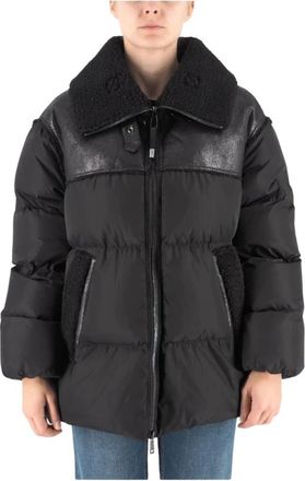 Montereggi Femme, Vestes, Noir, Taille: 42 FR Double Jacket