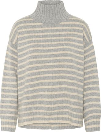 Part Two Part Two Damen Lilyepw Sweater, Grey Mel./French Oak Mel, Small