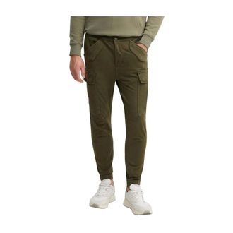 Alpha Industries Tapered Pantalons - Homme - Pantalons - Vert - Taille: W33