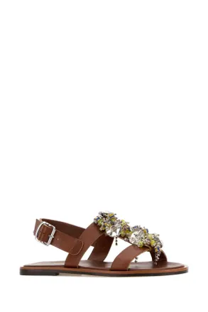 Dries Van Noten Burgundy Sandali Sandal