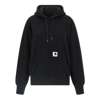 sacai SweaT-shirts - Femme - Sweatshirts et sweats &agrave; capuche - Noir - Taille: 38 FR