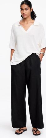 Arket Leinenhose -Schwarz