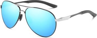 Generic Lunettes de soleil dext&eacute;rieur for hommes et femmes, lunettes de soleil de conduite polaris&eacute;es(Blue)