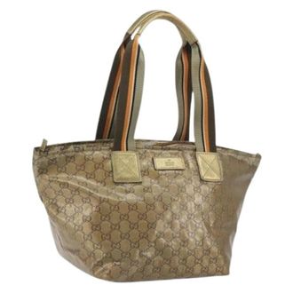 Gucci Pre-owned GG Canvas Tote Bag - - Pre-owned - Damen - Beige - ONE SIZE