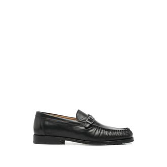 Magliano Buckled Leather Loafers