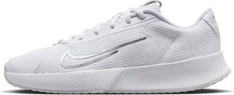 Nike Nike Baskets Court Vapor Lite 2 pour femme, White Metallic Silver Pure Platinum, 36.5 EU