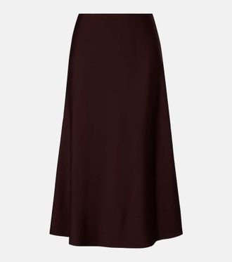 Brunello Cucinelli Midirock aus einem Wollgemisch