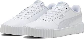 Puma Sneakers Carina 3.0 Femme 39, White Silver Mist Gray