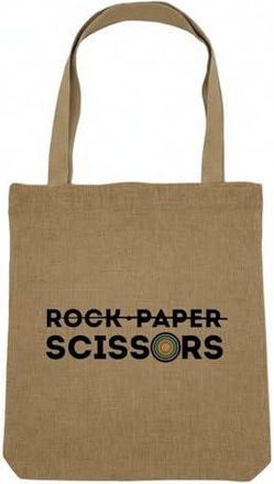 Fabulous Sac Shopping Tote Bag Aspect Lin - Rock Paper Scissors LGBTQ+ Gay Lesbian - Sac de Courses Toile Epaisse 360g Beige Naturel Cabas Port&eacute; Epaule Solide 