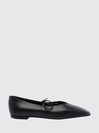 Alohas Sway Ballerinas aus Glattleder mit B&auml;ndern und eckiger Spitze