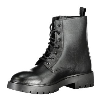 Calvin Klein Homme, Chaussures, Noir, Taille: 46 EU Bottine &agrave; Lacets et Fermeture &Eacute;clair Lat&eacute;rale