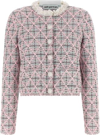 Self Portrait Cardigan - Rosa