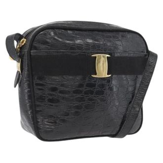 Ferragamo Pre-owned Schultertasche - - Pre-owned - Damen - Schwarzk - ONE SIZE