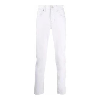7 For All Mankind Slimmy Tapered Jeans - - Jeans - Herren - Wei&szlig; - W30