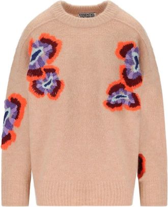 Essentiel Femme, Pulls, Beige, Taille: 36 FR Impossibile Crew-neck Sweater