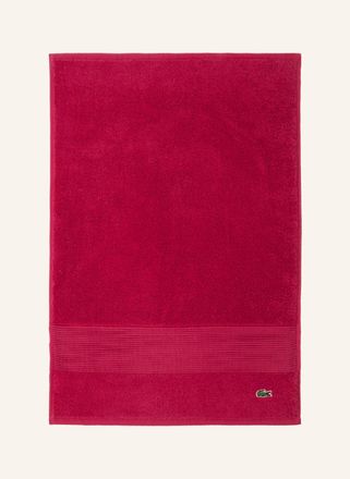 Lacoste G&auml;stetuch 2er Set Llecroco rot