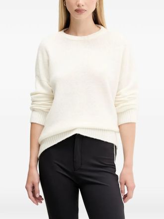 HUGO BOSS open back sweater - Blanc