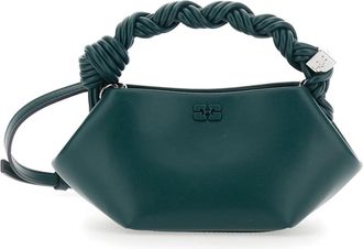 Ganni Femme, Sacs, Vert, Taille: ONE Size Sac &agrave; main &agrave; fermeture magn&eacute;tique