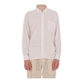Herno Jersey Crepe Hemd - - Shirts - Herren - Wei&szlig; - XL