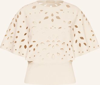 Ulla Johnson Ulla Johnson Strickshirt Josie weiss