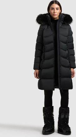 Khujo Steppmantel KHUJO AKKIE, Damen, Gr. S, obrage grau, Twill, 100% Polyester, unifarben, eingesetzt gerader Abschluss mit innenliegendem Gummizug, M&auml;ntel