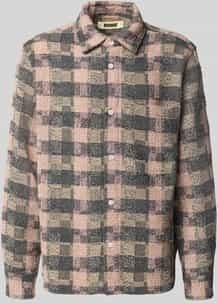 Woodbird Freizeithemd mit Pointelle-Muster Modell Glixto